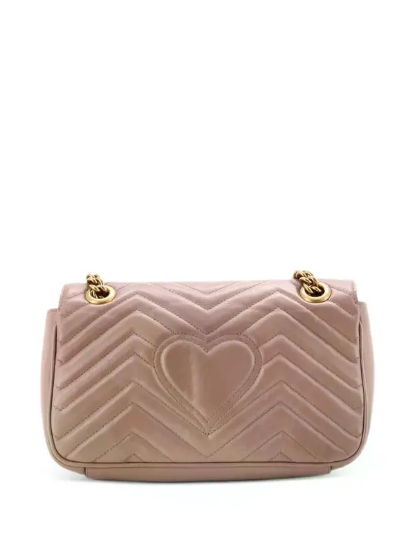 Gucci Gg Marmont Small Crossbody Bag - Neutrals