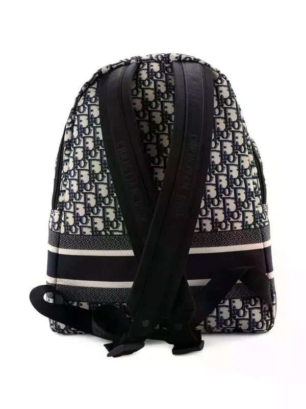 Dior Travel Oblique Canvas Medium Backpack