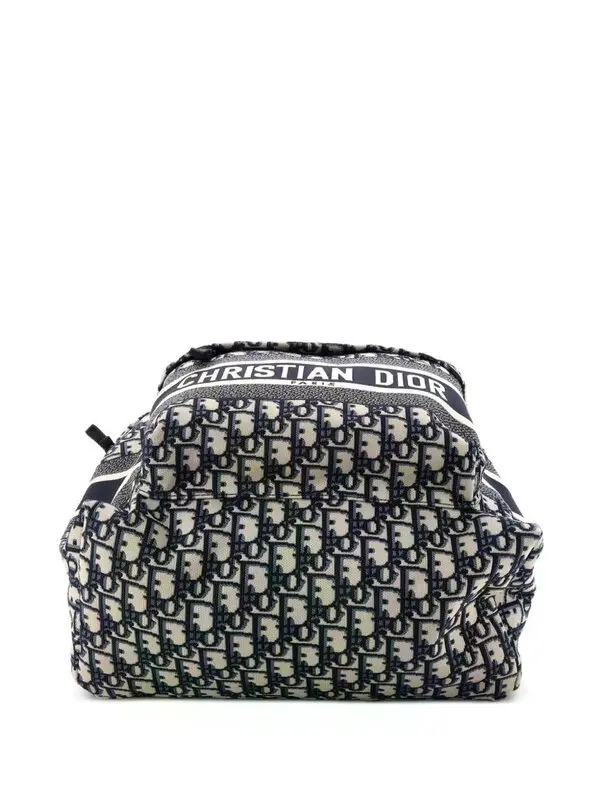 Dior Travel Oblique Canvas Medium Backpack