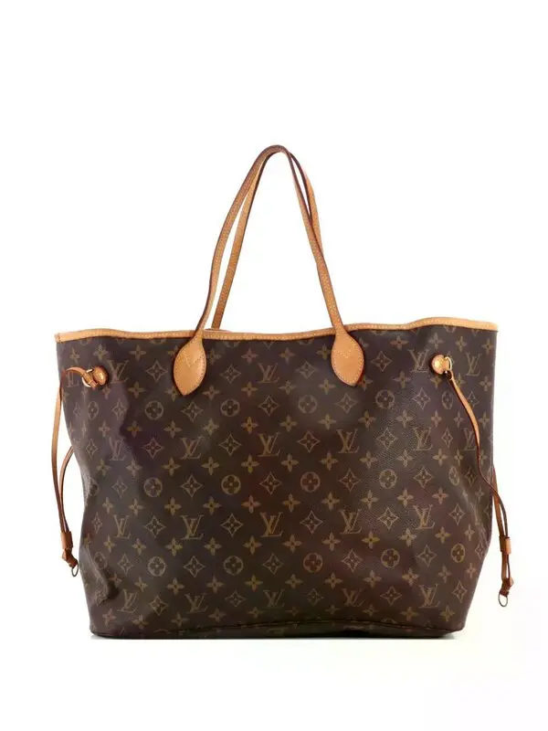 LOUIS VUITTON Neverfull Gm Monogram Canvas Tote Bag - Brown