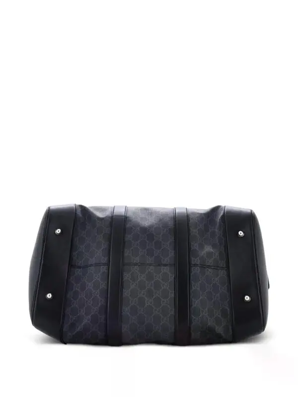 Gucci Convertible Duffle Bag Gg Coated Canvas Medium