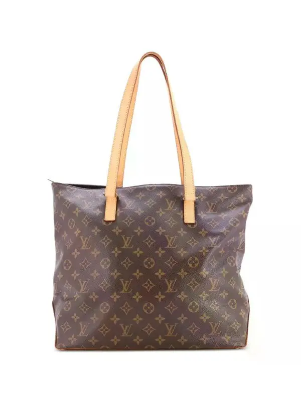 LOUIS VUITTON Cabas Mezzo Monogram Canvas Tote Bag