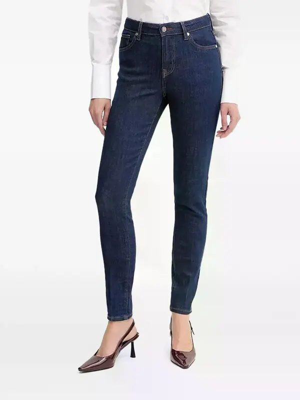 SILVIAN HEACH Skinny Denim Jeans - Blue