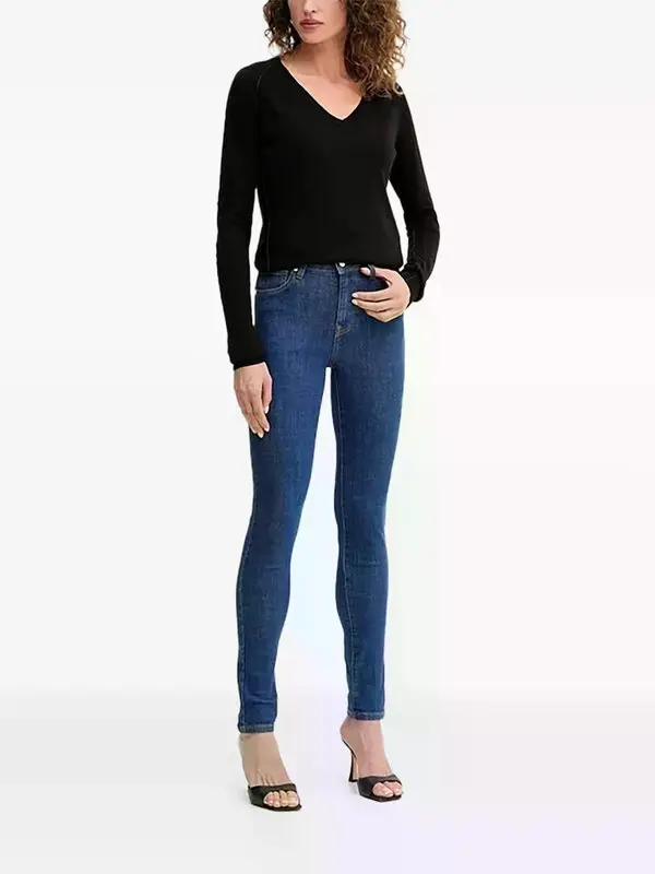 SILVIAN HEACH Logo-plaque Jeans