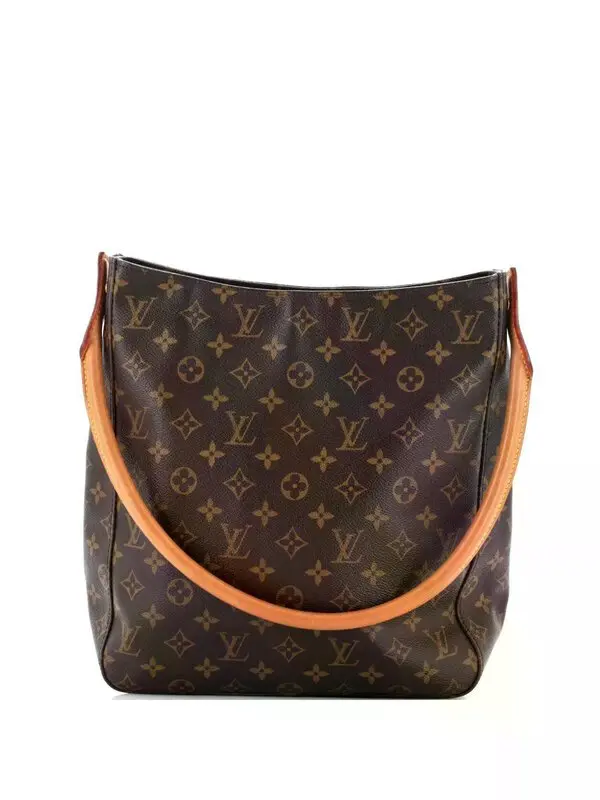 LOUIS VUITTON Looping Handbag Monogram Canvas Gm - Brown