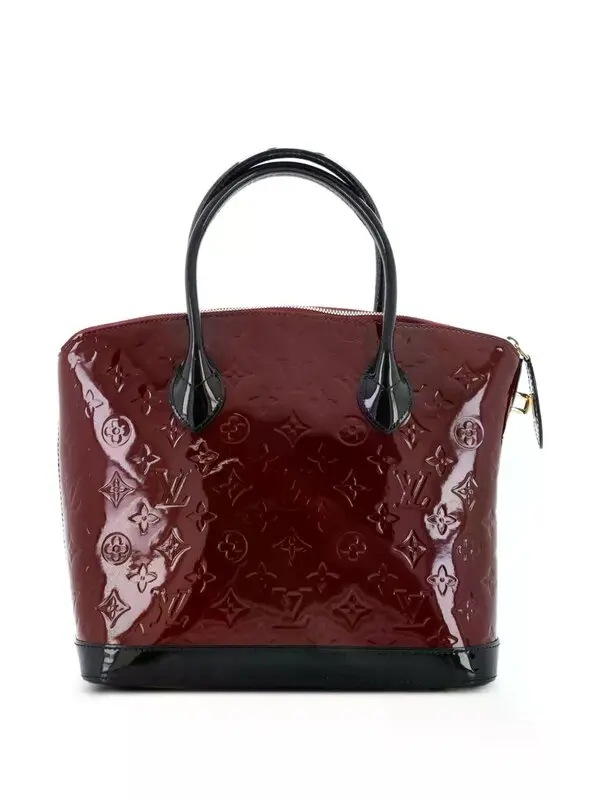 LOUIS VUITTON Lockit Handbag Monogram Vernis Pm - Red