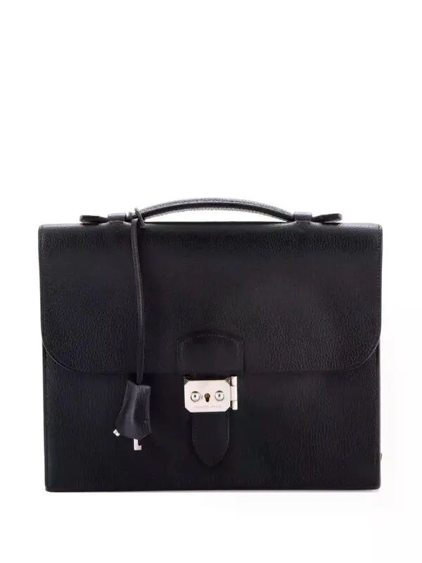 Hermès Sac A Depeches Bag Ardennes 27 Satchel - Black