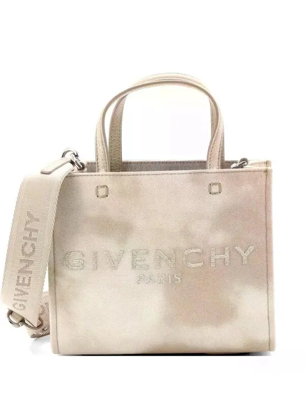 Givenchy G-canvas Mini Tote - Neutrals