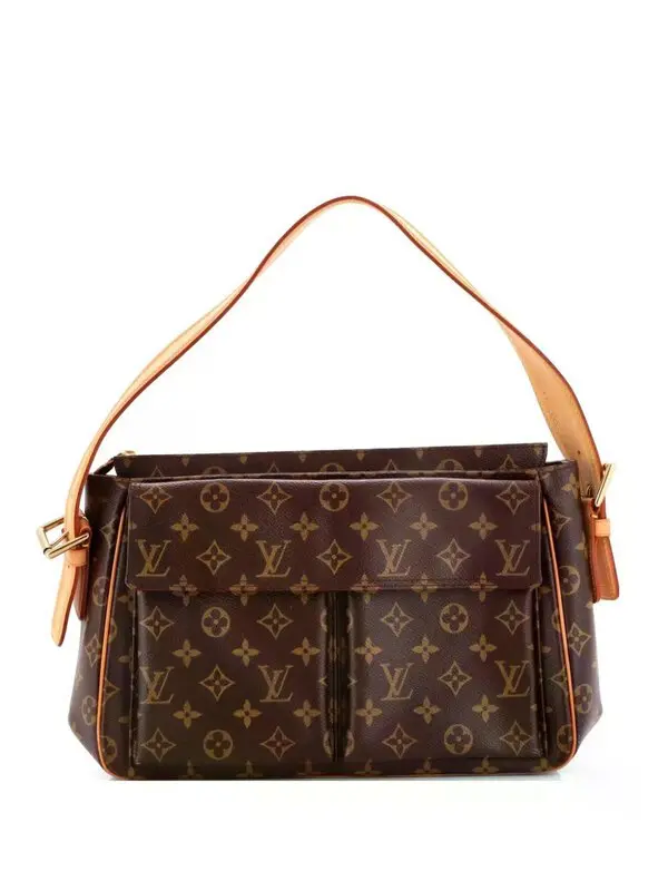 LOUIS VUITTON Viva Cite Handbag Monogram Canvas Gm - Brown