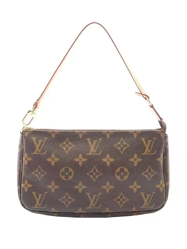 LOUIS VUITTON 2009 Monogram Pochette Accessoires - Brown