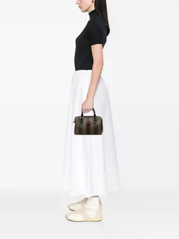 Fendi 20th Century Pequin Boston Bag