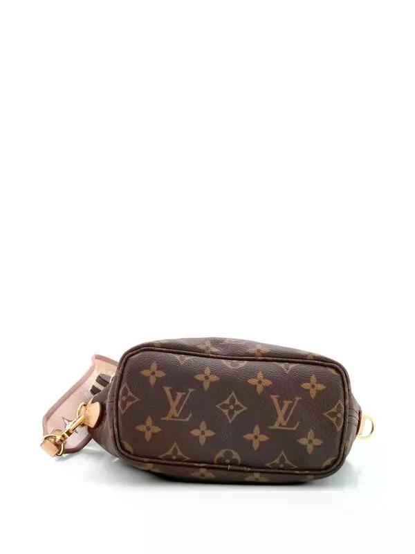 LOUIS VUITTON Neverfull Nm Monogram Canvas Bb Tote Bag - Brown