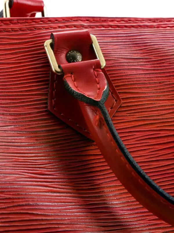 LOUIS VUITTON Speedy Handbag Epi Leather 25 - Red