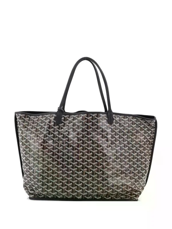 Goyard Anjou Reversible Coated Canvas Gm Tote Bag - Black