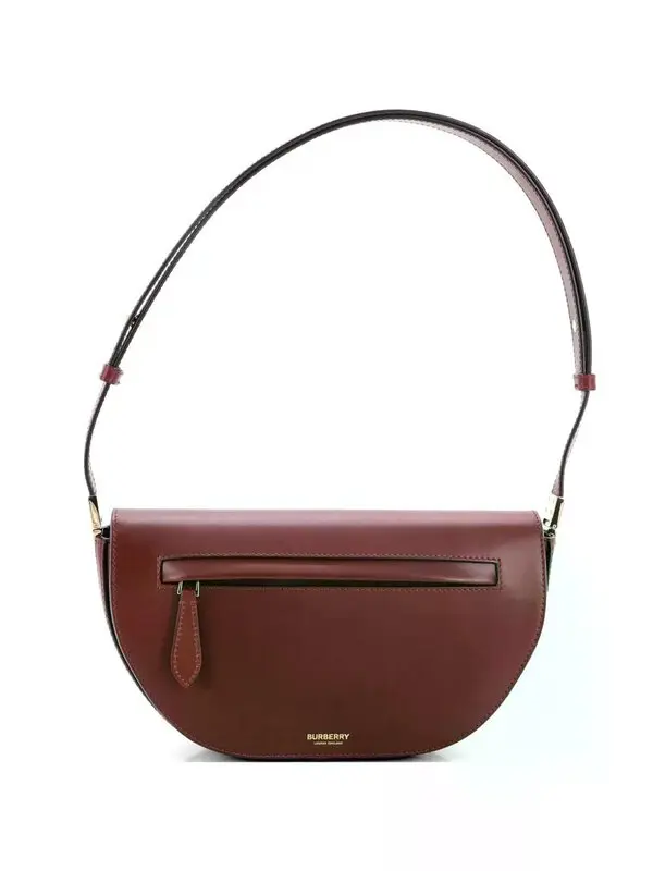 Burberry Olympia Flap Shoulder Bag - Red