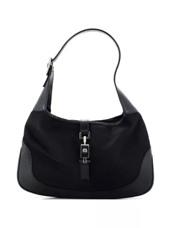 Gucci Vintage Jackie Hobo Medium Shoulder Bag - Black
