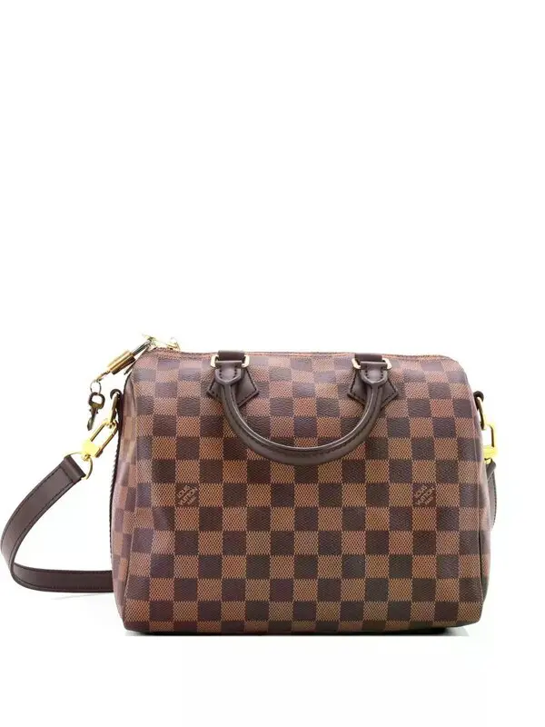 LOUIS VUITTON Speedy Bandouliere 25 Satchel - Brown