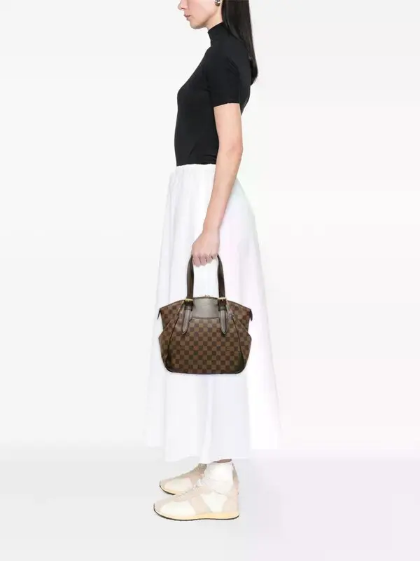 LOUIS VUITTON Damier Ebene Verona Mm Shoulder Bag - Brown
