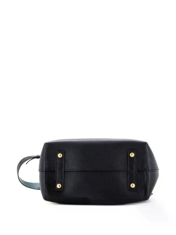 Burberry Medium Leather Belted Tote Bag