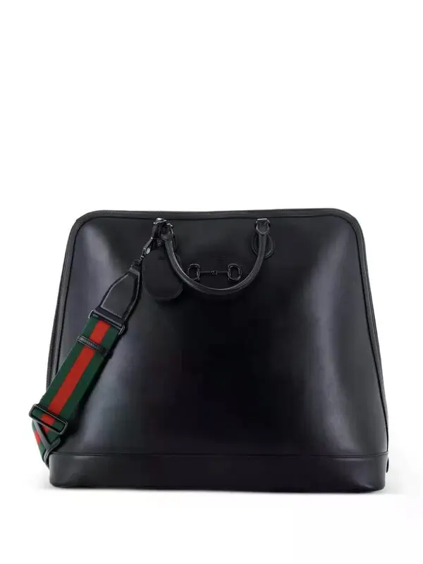Gucci Horsebit 1955 Web Duffle Bag