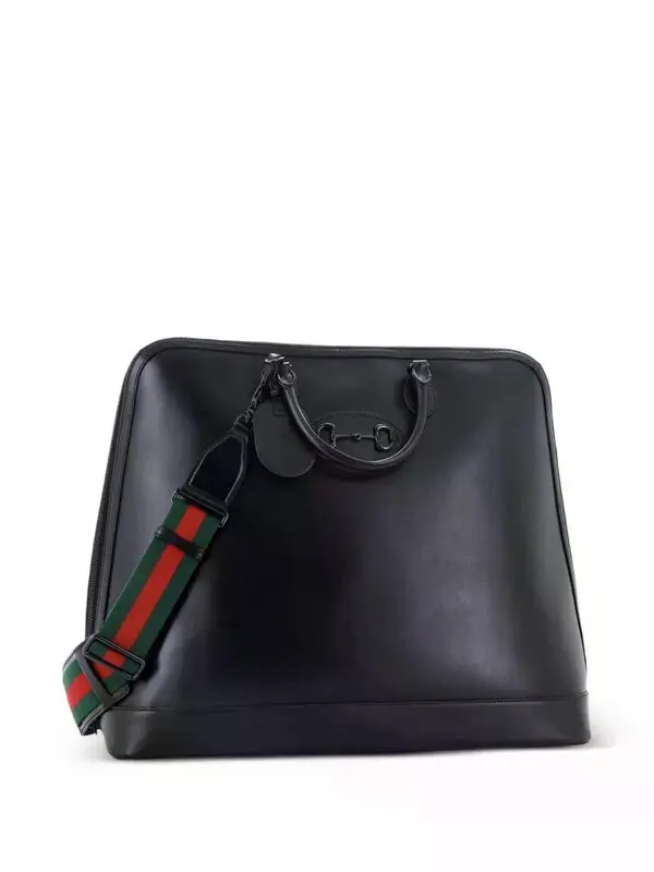 Gucci Horsebit 1955 Web Duffle Bag