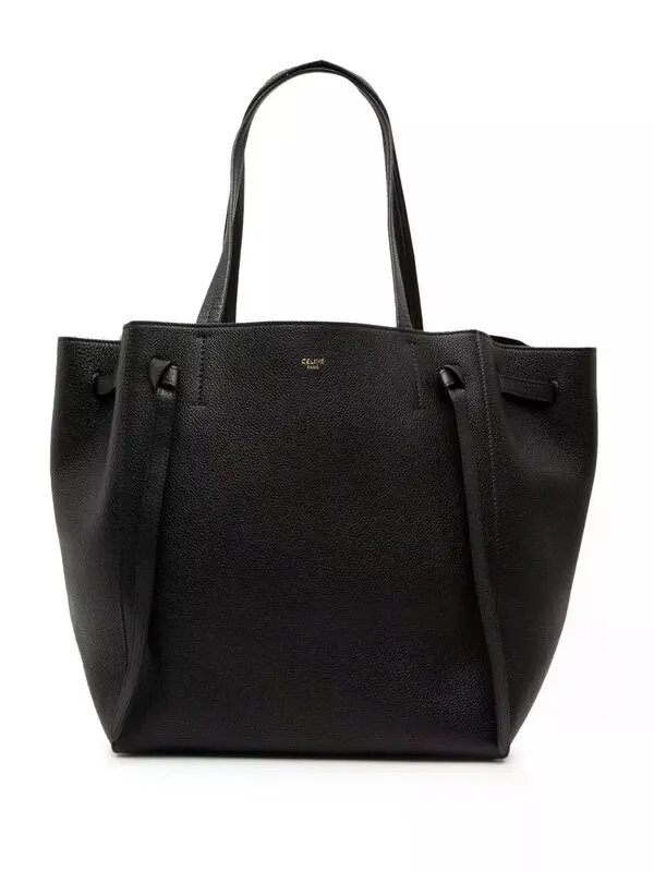 Celine 2022 Small Phantom Cabas Tote Bag - Black