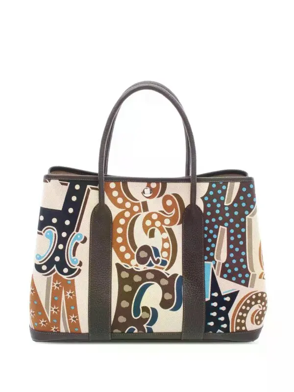 Hermès 2024 Electric Garden Party 36 Tote Bag - Neutrals