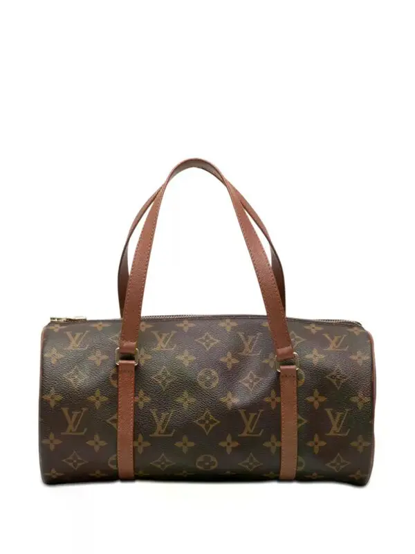 LOUIS VUITTON 1999 Monogram Papillon 30 Handbag - Brown
