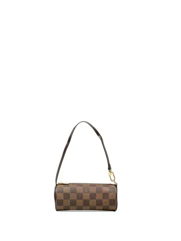 LOUIS VUITTON 1990-2026 Damier Ebene Papillon Pochette - Brown