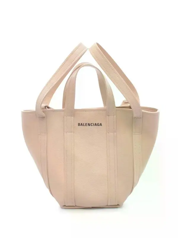 Balenciaga 2010-2026 Xs Everyday North-south Tote Satchel - Neutrals