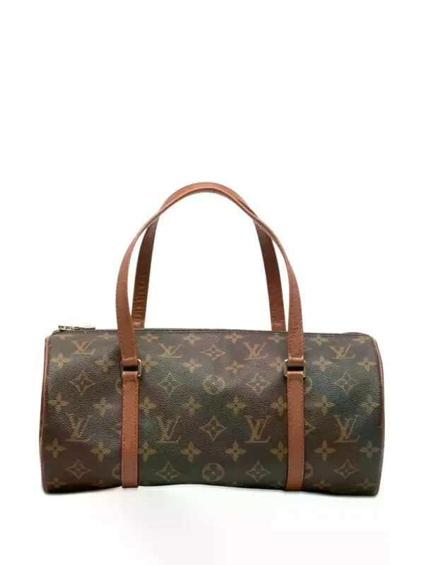 LOUIS VUITTON 1995 Monogram Papillon 30 Handbag - Brown