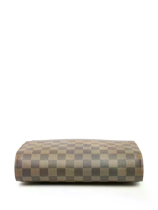 LOUIS VUITTON 2007 Damier Ebene Saint Louis Pochette - Brown