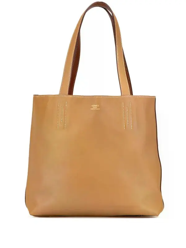 Hermès 2012 Double Sens 28 Tote Bag - Brown