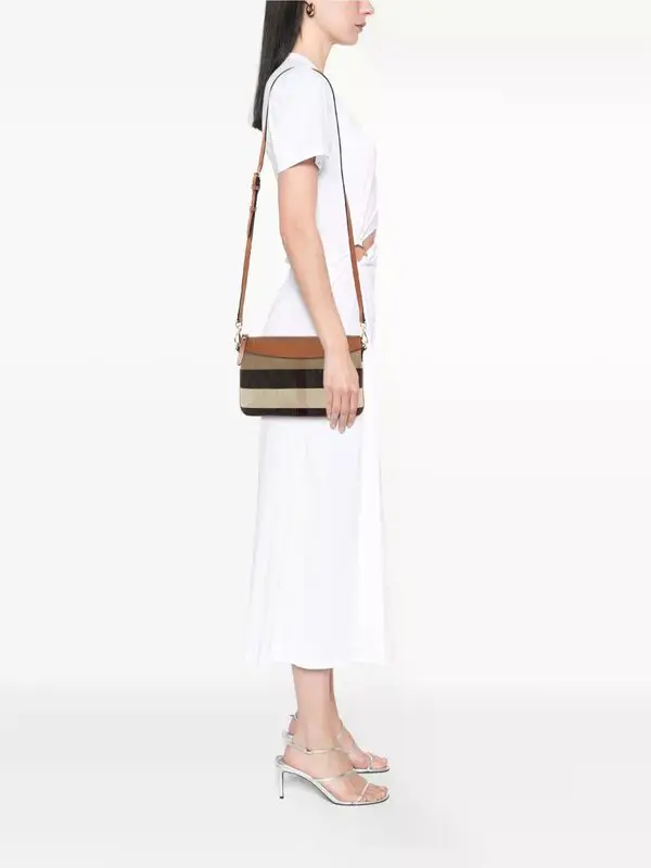 Burberry Mega Check Peyton Crossbody Bag