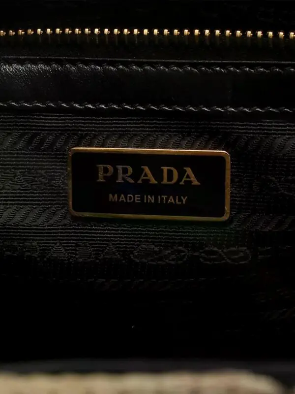 Prada 2013-2016 Canvas Symbole Satchel