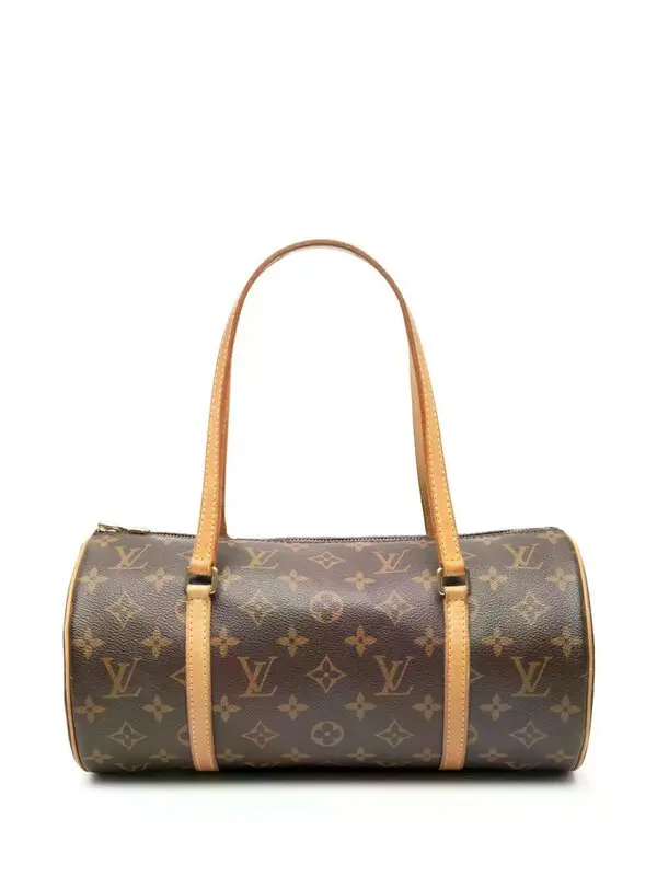 LOUIS VUITTON 2004 Monogram Papillon 30 Handbag - Brown