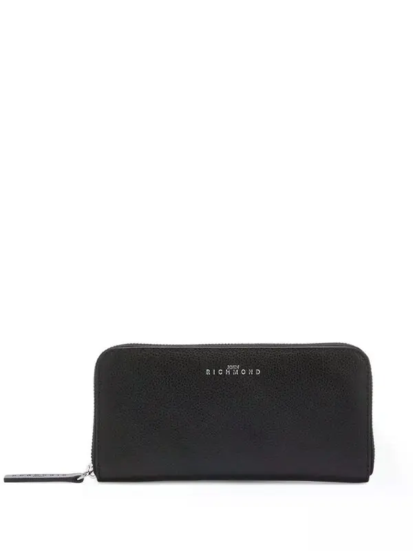 John Richmond Zip Wallet - Black