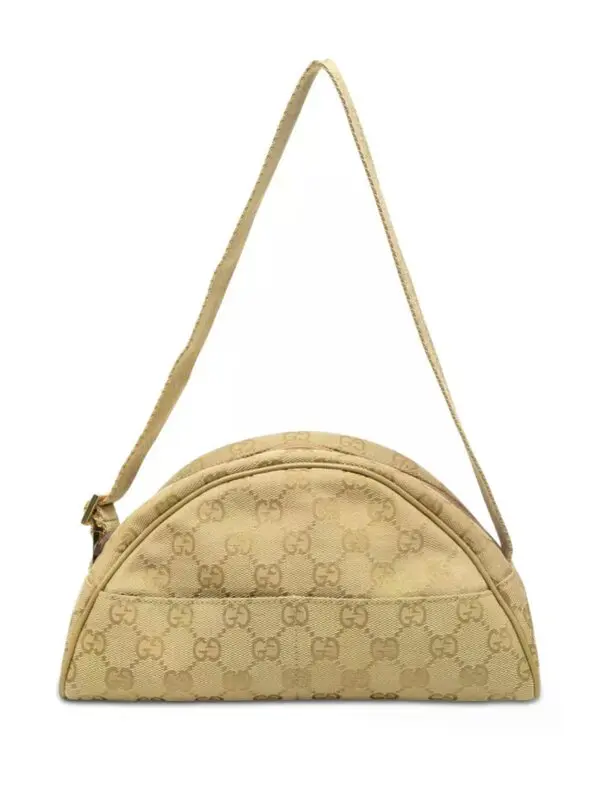 Gucci Gg Canvas Shoulder Bag - Neutrals