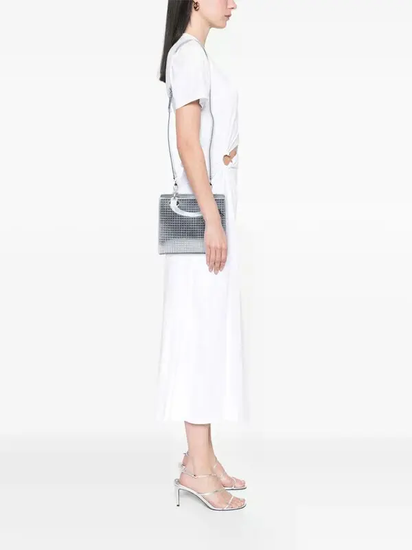 Dior 2016 Medium Lady Satchel - Silver
