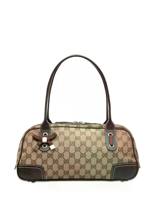 Gucci Gg Canvas Princy Shoulder Bag - Neutrals