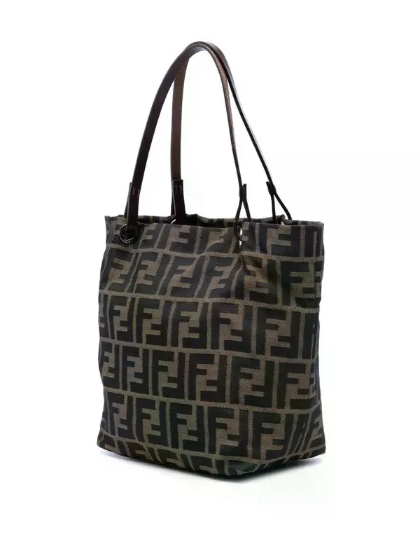 Fendi Zucca Canvas Handbag