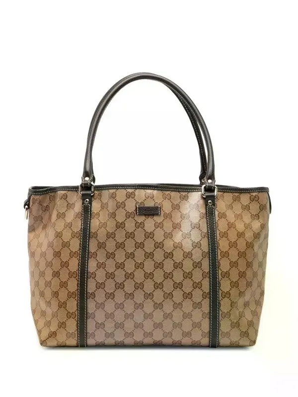 Gucci Gg Crystal Joy Tote - Neutrals