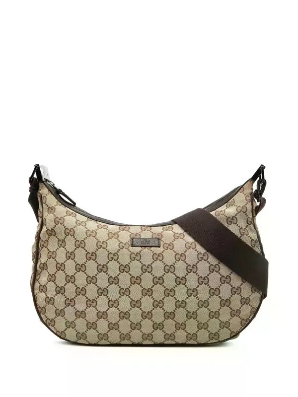 Gucci Gg Canvas Crossbody Bag - Neutrals