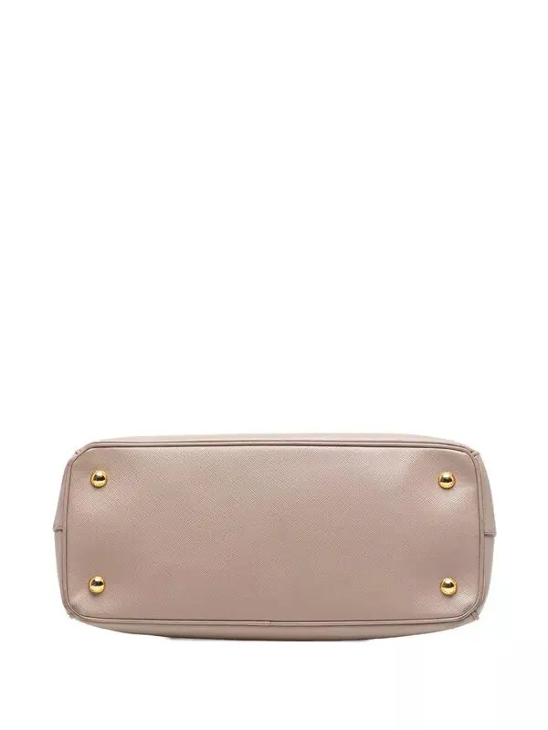 Prada Galleria Saffiano Satchel - Neutrals