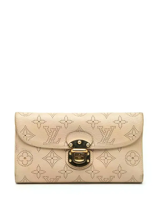 LOUIS VUITTON 2010 Mahina Amelia Wallet Long Wallets - Neutrals