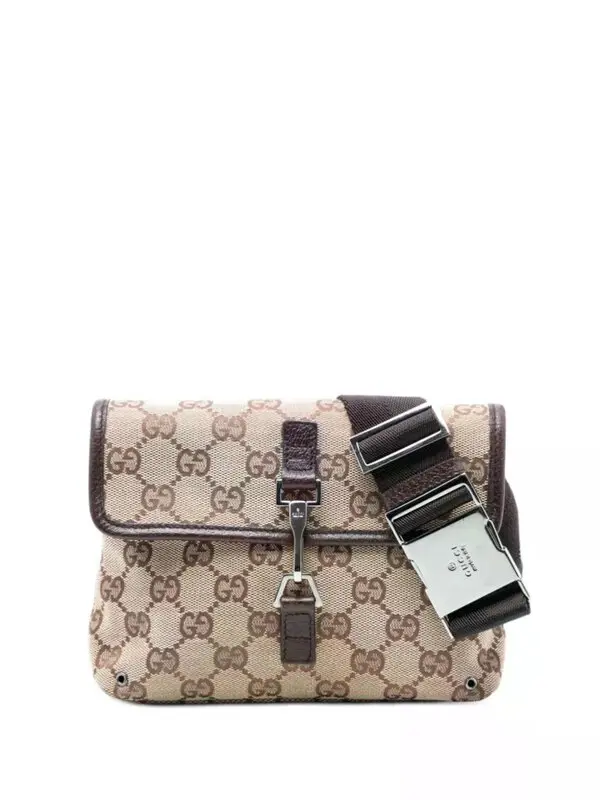 Gucci Gg Canvas Jackie Belt Bag