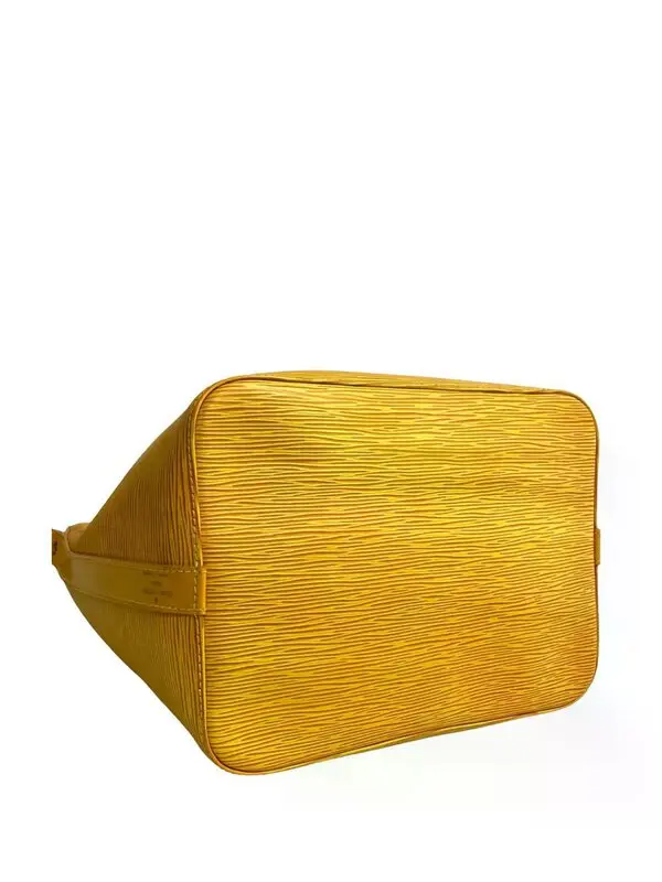 LOUIS VUITTON 1995 Epi Petit Noe Bucket Bag - Yellow