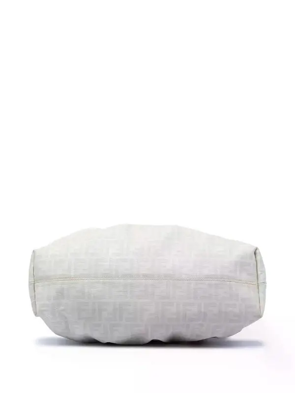 Fendi Large Zucca Coated Canvas Chef Shoulder Bag