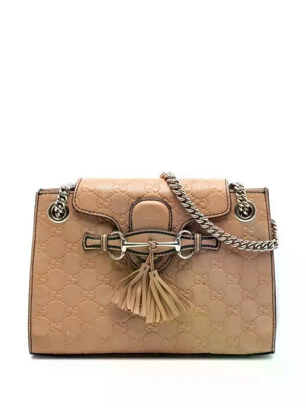 Gucci Small Sissima Emily Shoulder Bag - Neutrals