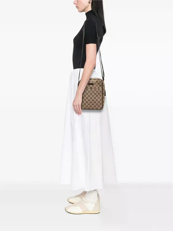 Gucci Gg Canvas Crossbody Bag